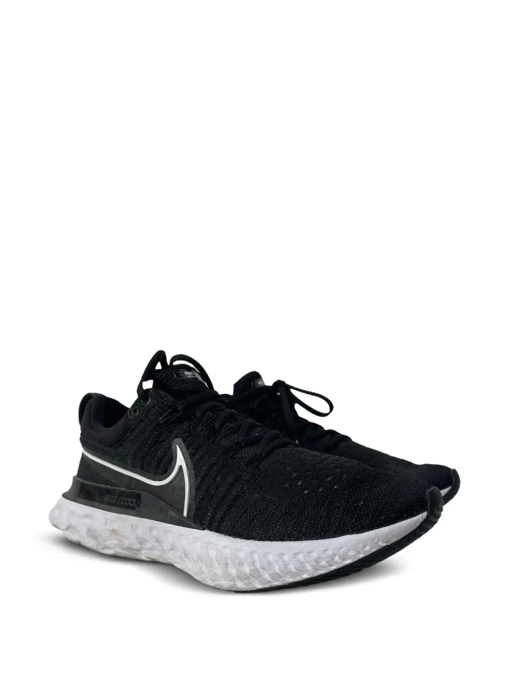 Nike Vintage React Infinity Run Flyknit III Logo Detail Running Shoes ...