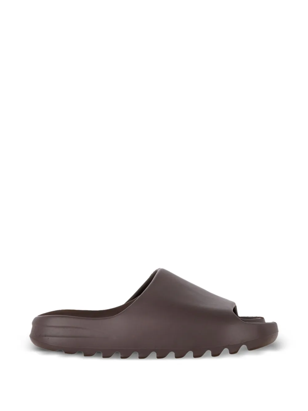 Adidas Yeezy Tonal Rubber Slides | Brown | FARFETCH AU