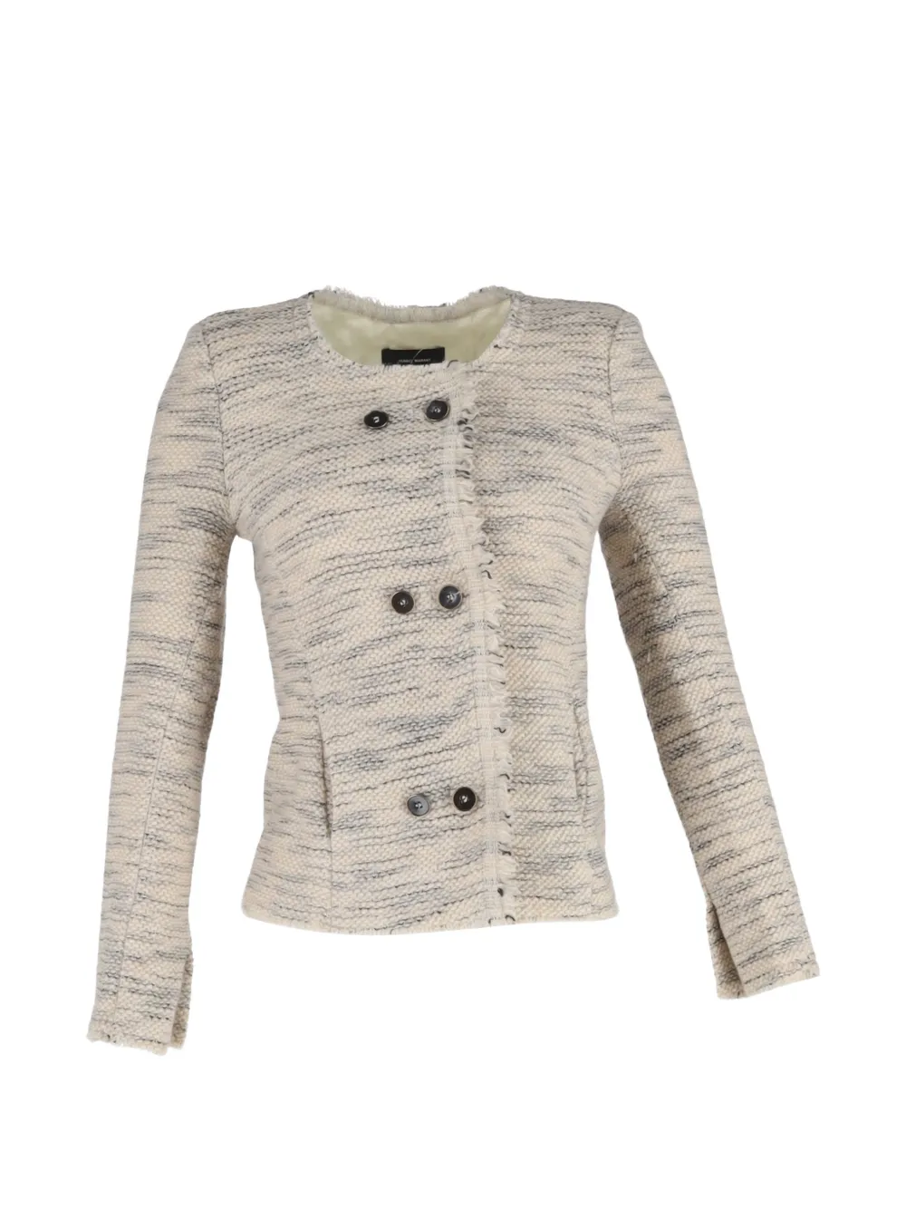 Isabel Marant Vintage Laure double-breasted Jacket | Neutrals | FARFETCH