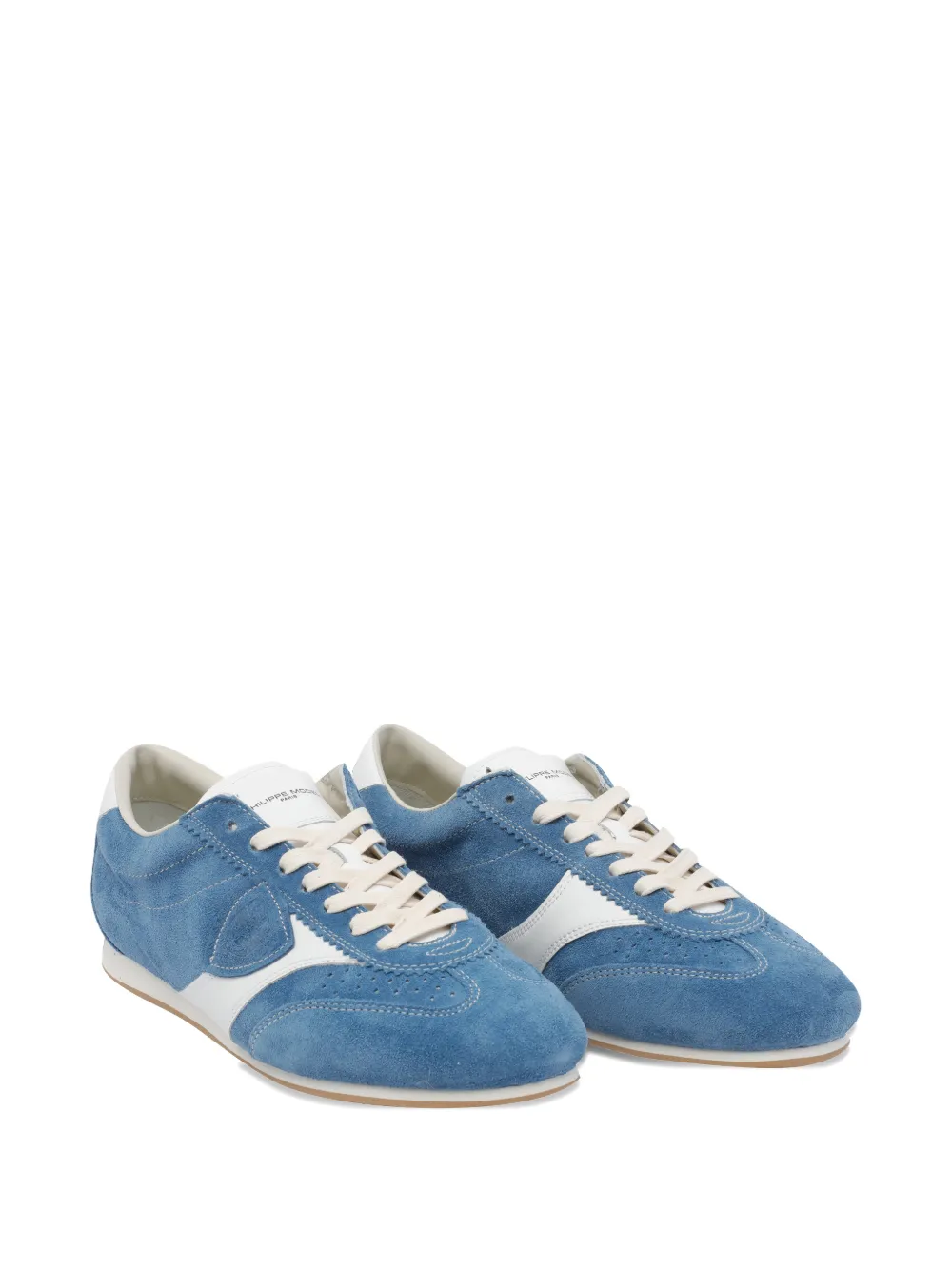 Philippe Model Paris Suede lace-up Sneakers | Blue | FARFETCH