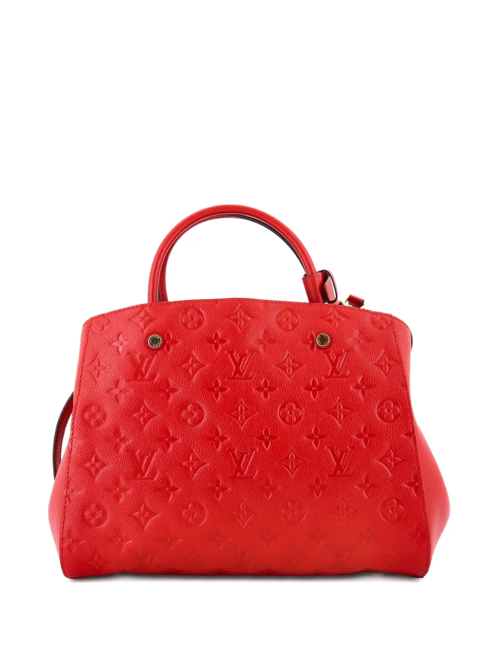 Louis Vuitton Pre-Owned Montaigne Handbag Monogram Empreinte Leather MM ...