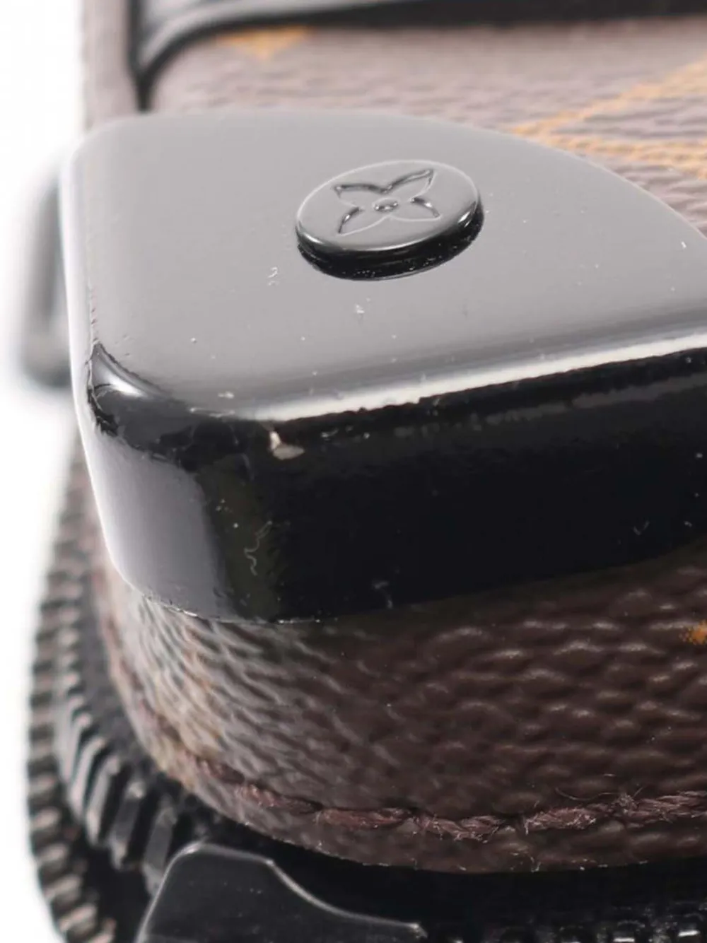 Louis Vuitton Pre-Owned Monogram Macassar Handle Soft Trunk 斜挎包（2021 ...