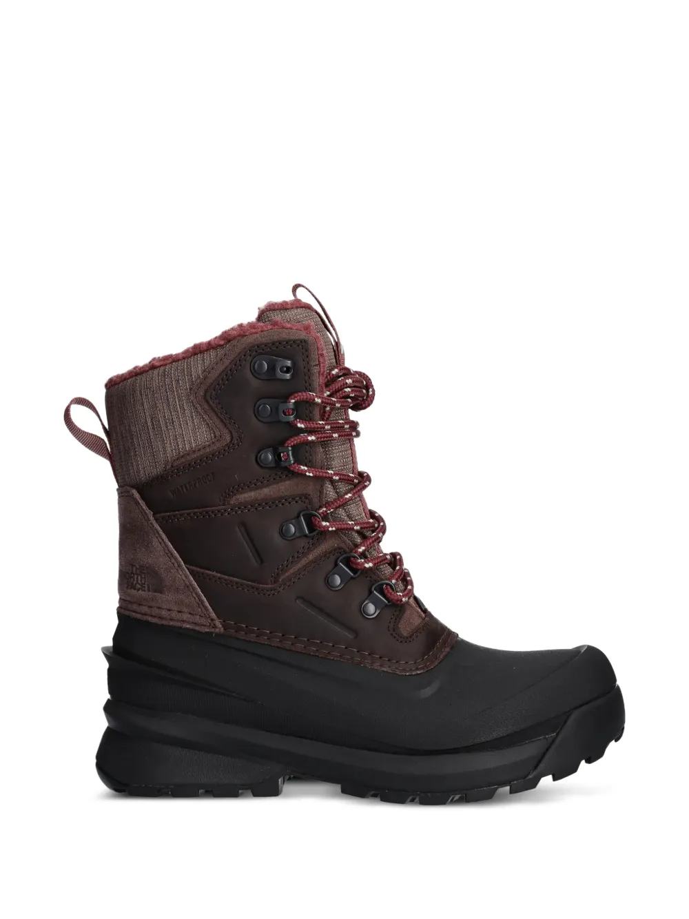 The North Face laced waterproof boots Bruin - Schoenen.nl