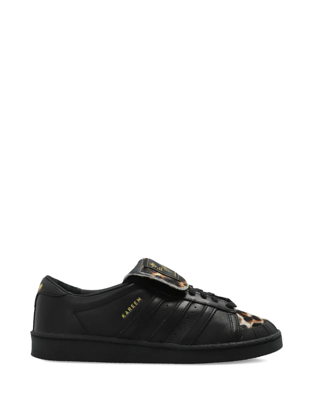 Adidas Jabbar Low leopard-print Sneakers | Black | FARFETCH CA