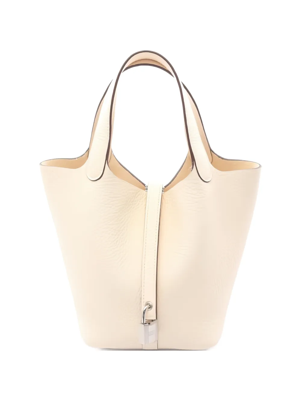 Hermès Pre-Owned 2025 PM Picotin Lock Leather Tote Bag | Neutrals ...