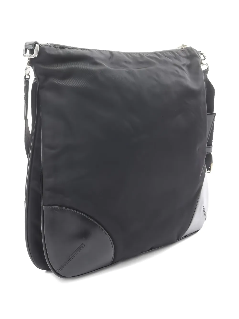 Prada Pre-Owned 2000s Logo Shoulder Bag | Black | FARFETCH