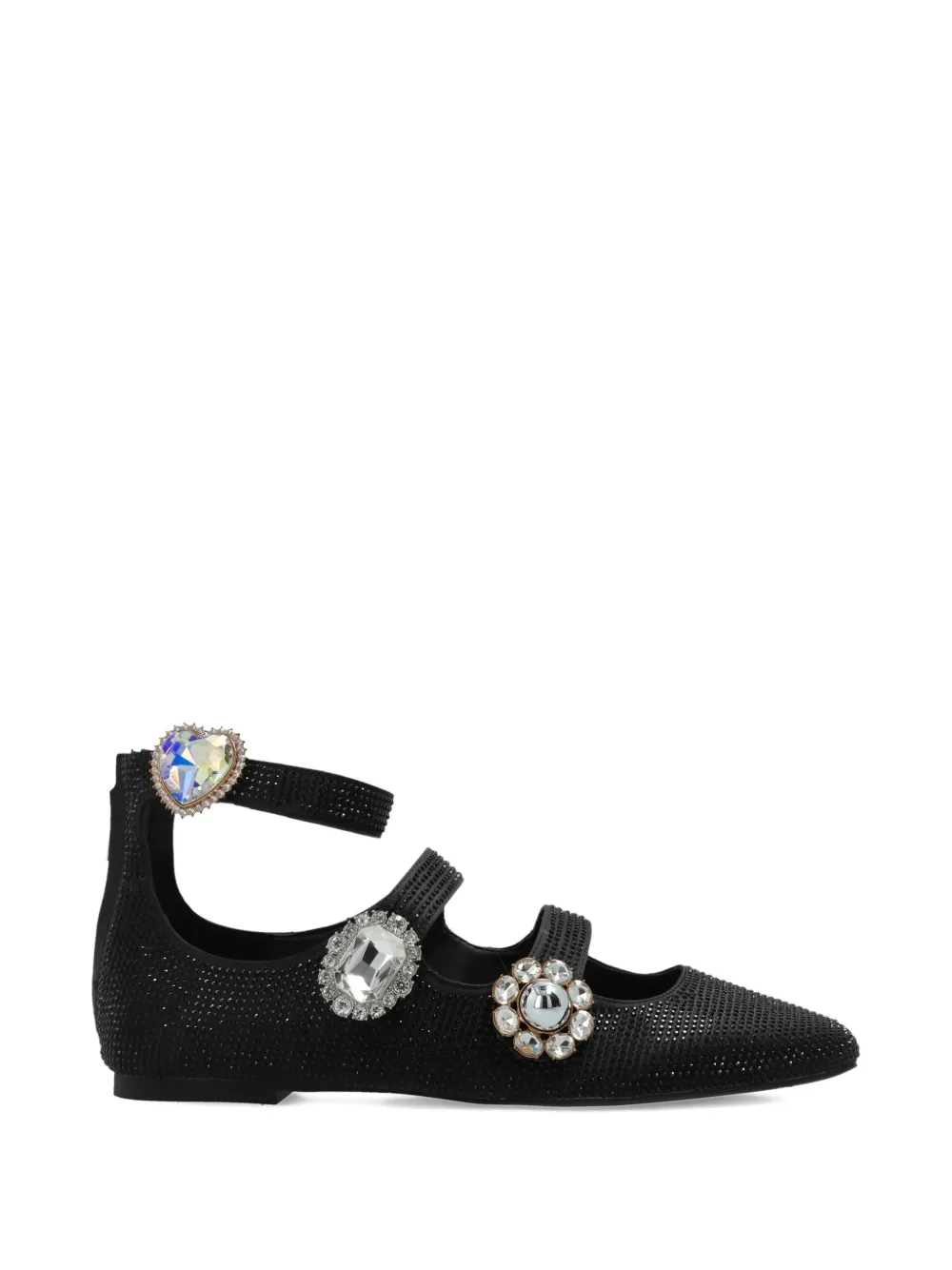 Kurt Geiger London Gladiator Embellishment Pumps | Black | FARFETCH AU