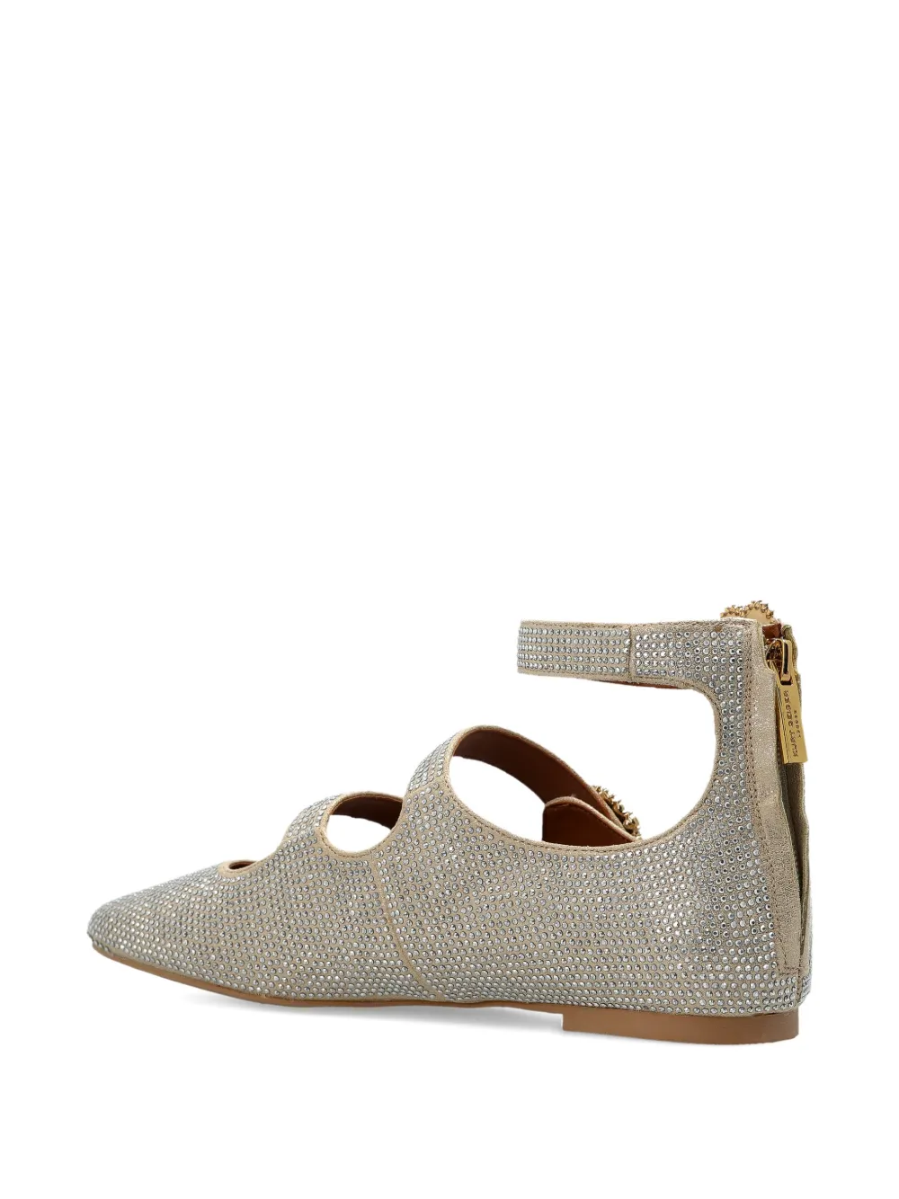 Kurt Geiger London gladiator embellished strappy pumps Beige - Schoenen.nl