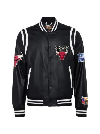 Jeff Hamilton Chicago Bulls Bomber Jacket | Black | FARFETCH
