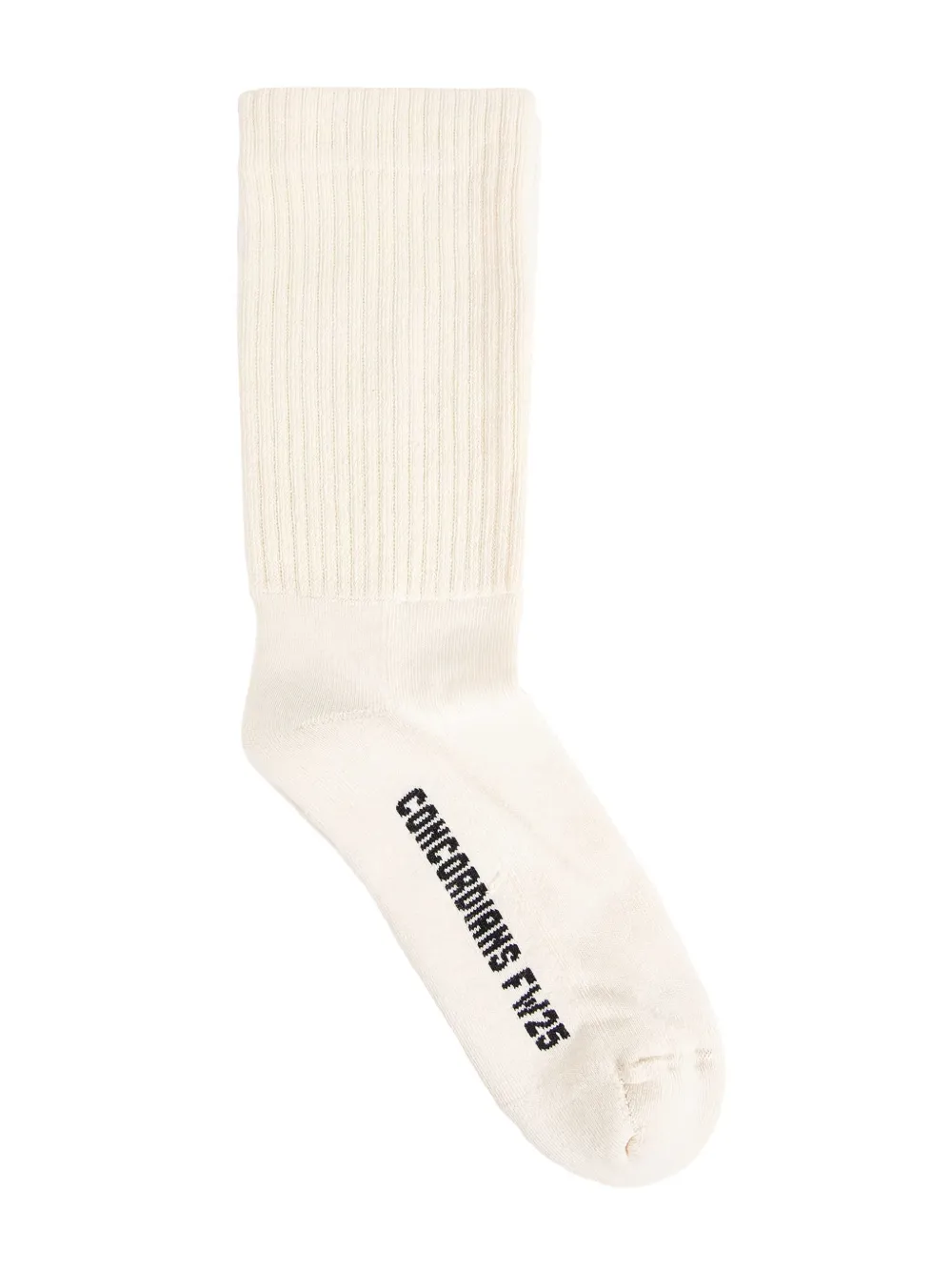Rick Owens Ribbed mid-calf Socks | Neutrals | FARFETCH