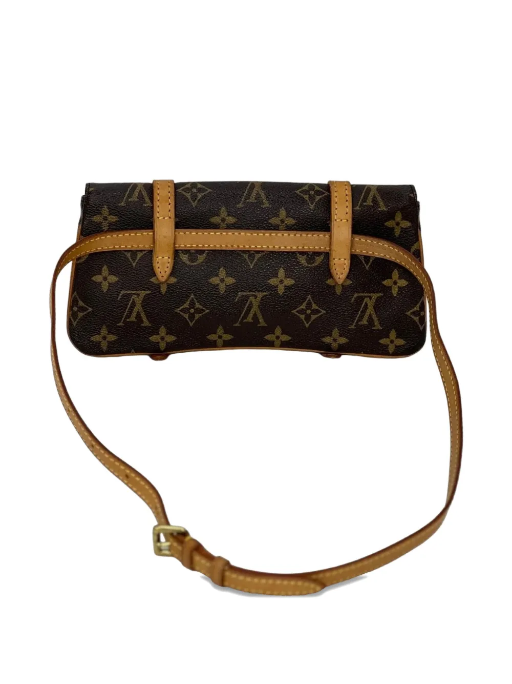Louis Vuitton Pre-Owned PM Marelle Monogram Belt Bag | Brown | FARFETCH UK