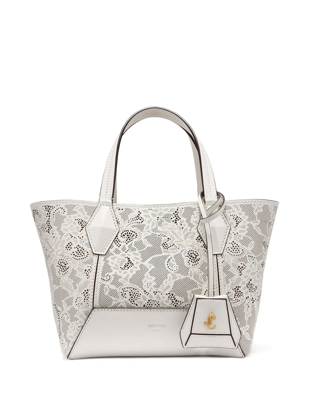 Jimmy Choo Mini Diamond Tote Bag | Neutrals | FARFETCH ZA