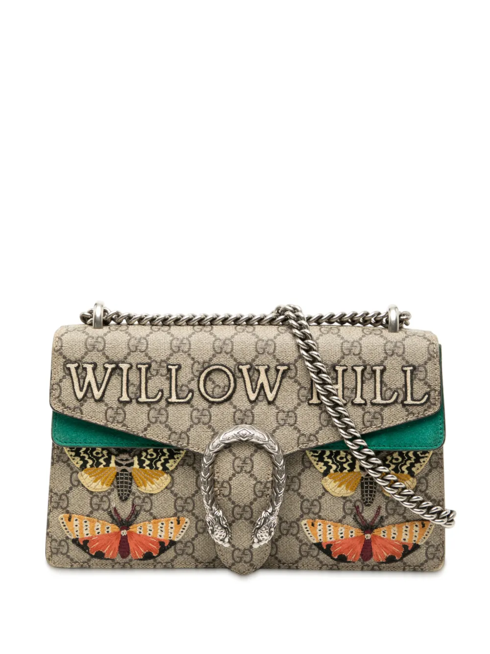 Gucci Pre-Owned GG Supreme Willow Hill And Butterfly Dionysus кŴ 嵥 2016 ...