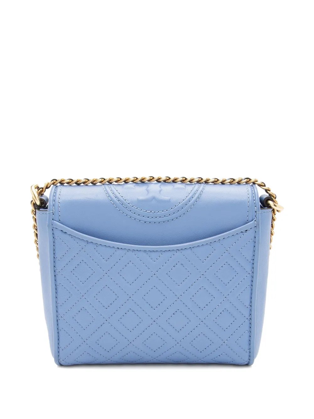 Tory Burch Fleming Box Cross Body Bag | Blue | FARFETCH ZA