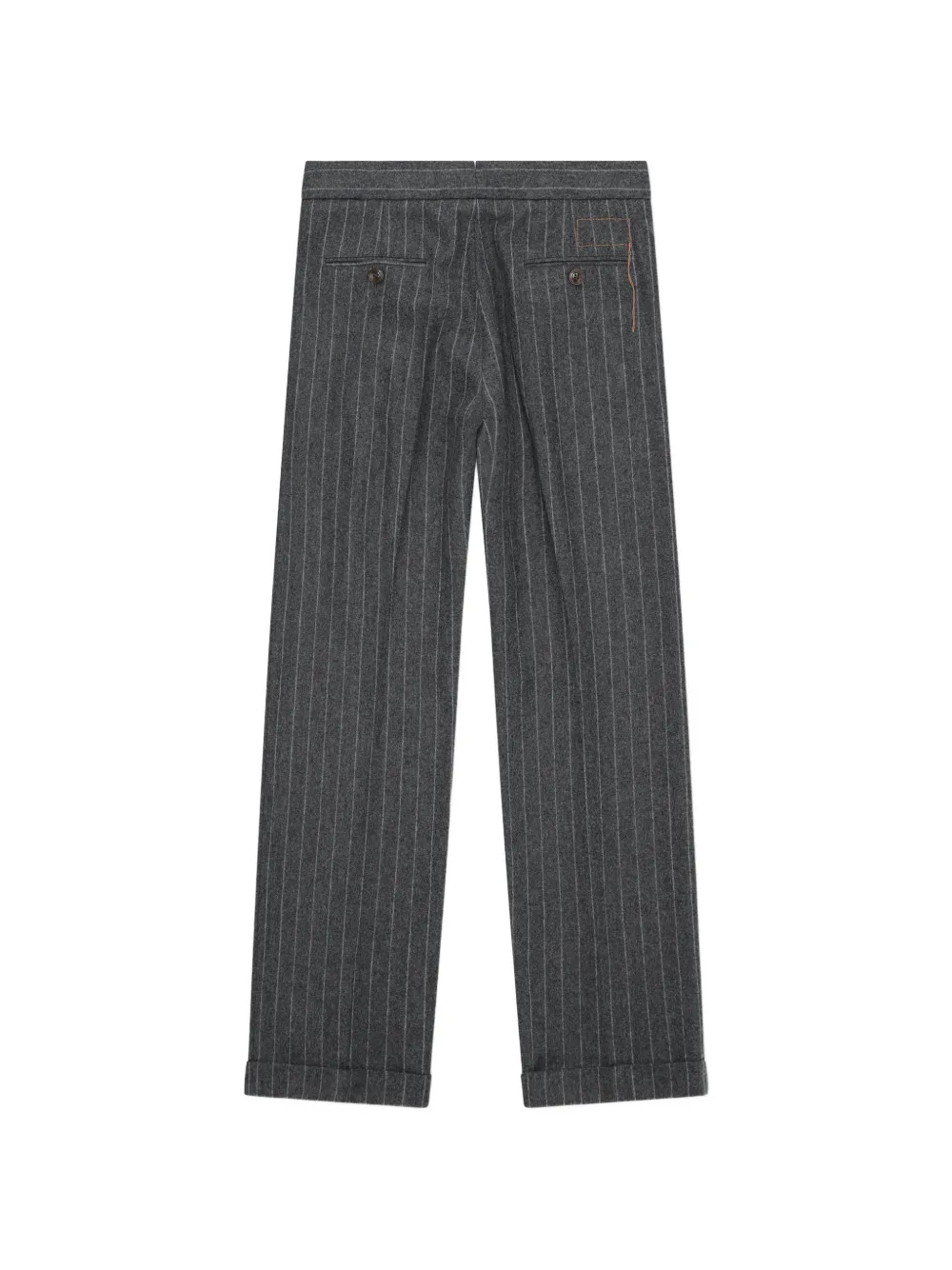 Fortela Jem Striped Wool Trousers | Grey | FARFETCH