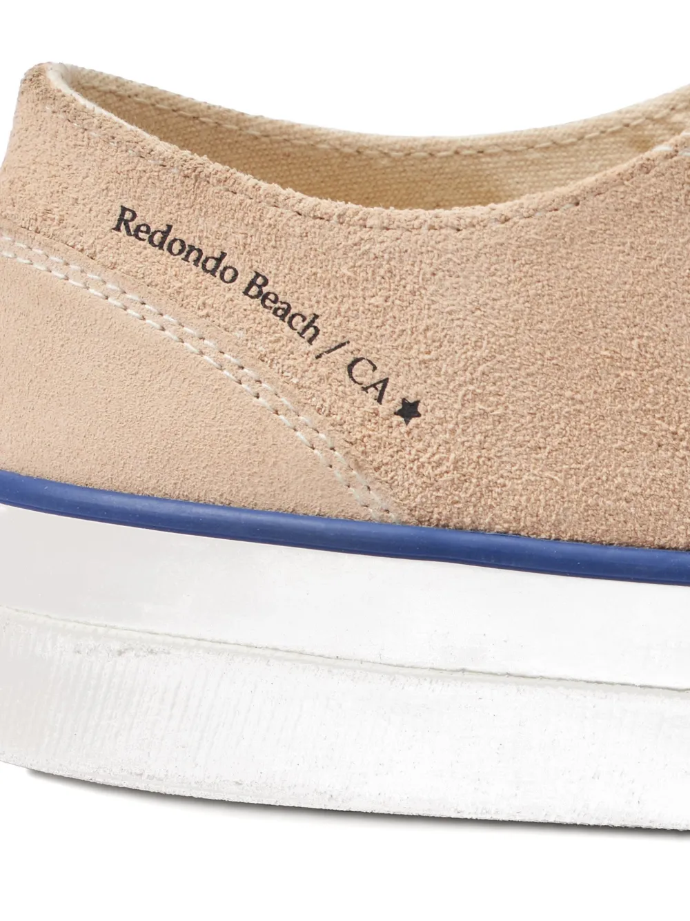 Fortela suede lace-up sneakers Beige - Schoenen.nl