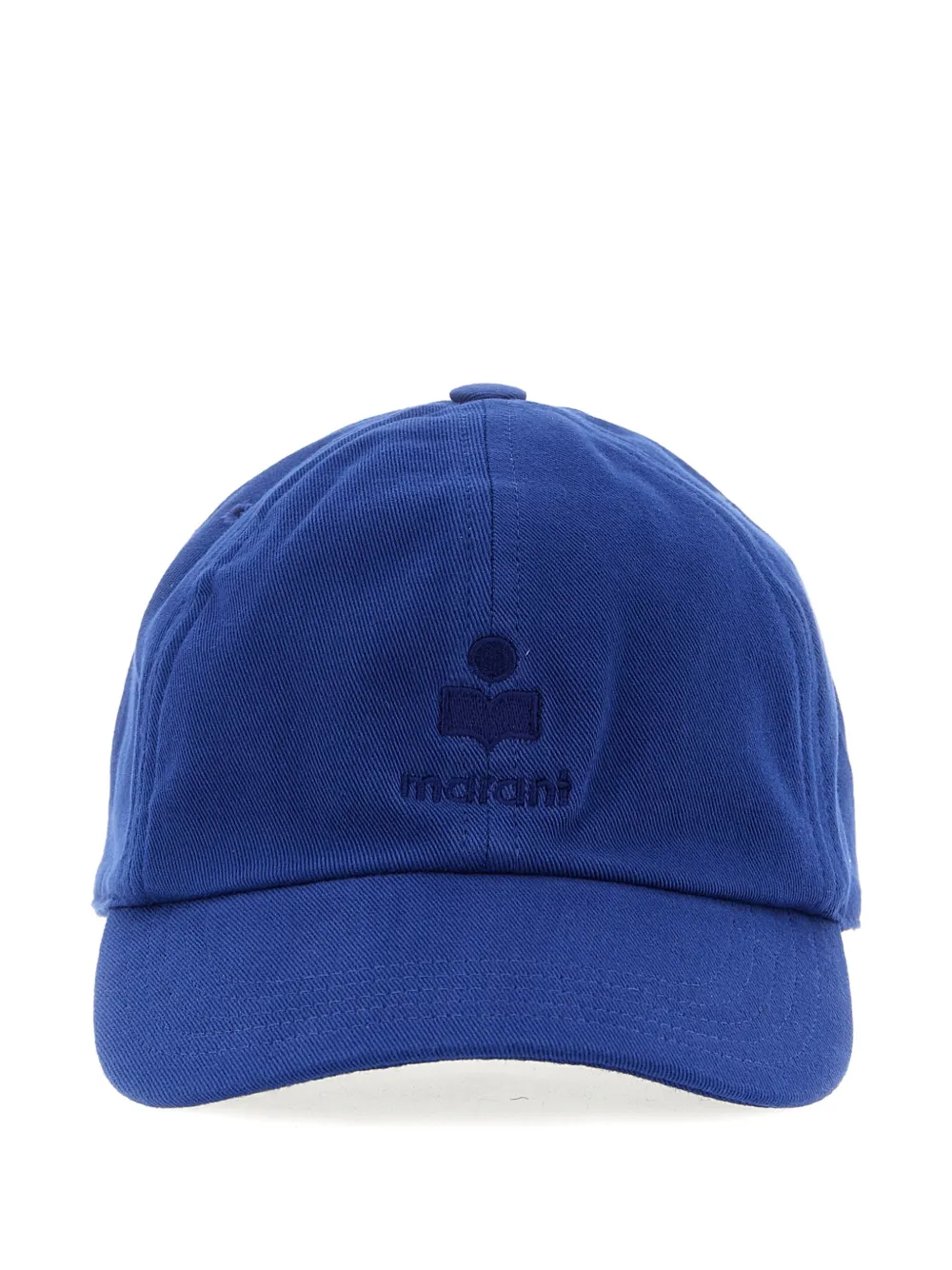 ISABEL MARANT Tomas embroidered-logo Adjustable Baseball Cap | Blue ...