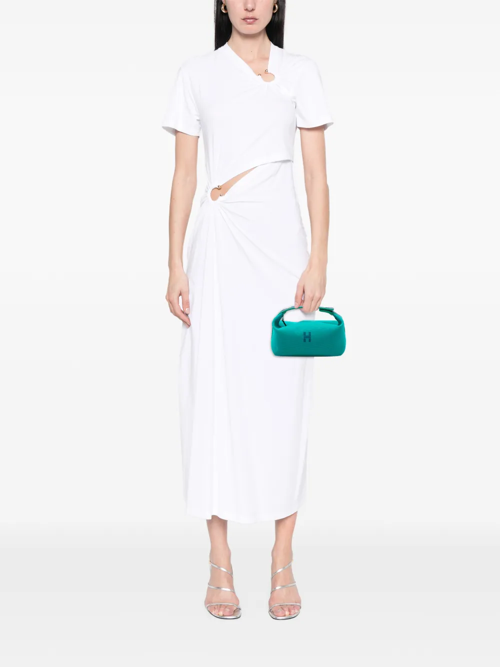 Hermès Pre-Owned Bride A Brac Case 小号帆布化妆包（2021-2025年典藏款） | 蓝色 ...