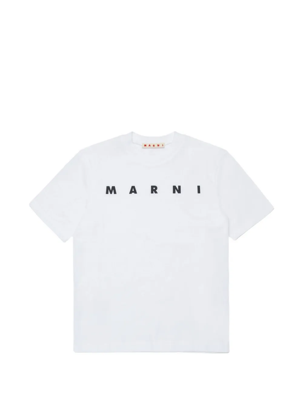 Marni Kids logo-print T-shirt | White | FARFETCH