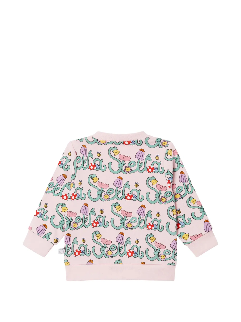 Stella McCartney Kids graphic-print Sweatshirt | Pink | FARFETCH