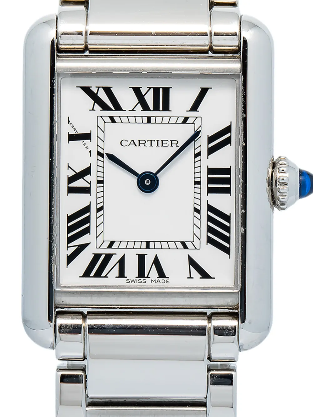Cartier Tank Must 22mm Watch | White | FARFETCH AU