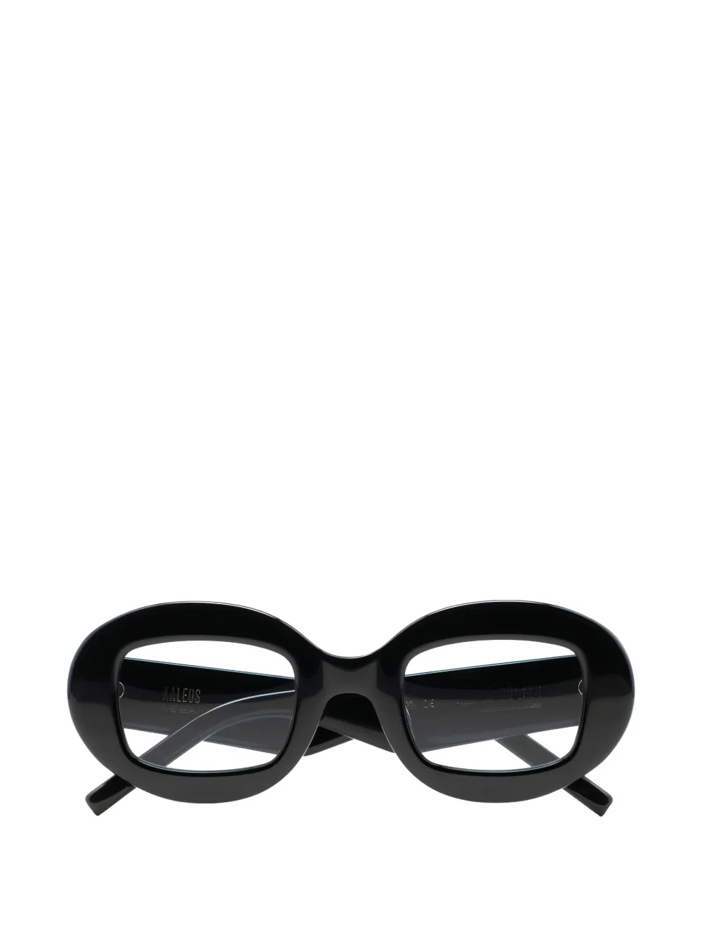 Kaleos Carlson round-frame Glasses | 黑色 | FARFETCH CN