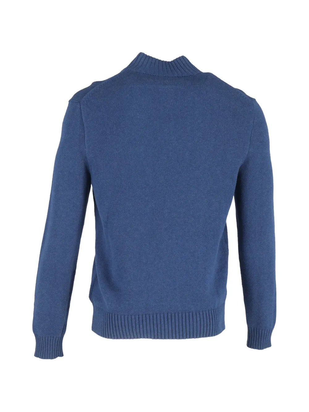 Polo Ralph Lauren Vintage mock-neck long-sleeve Sweater | Blue | FARFETCH