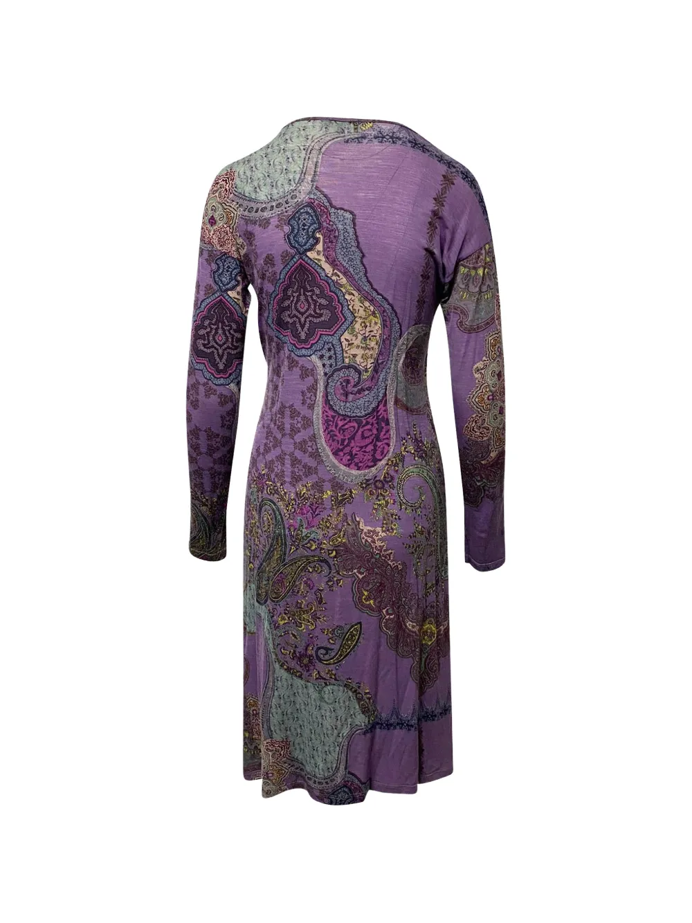 Etro Vintage paisley-print Midi Dress | Purple | FARFETCH