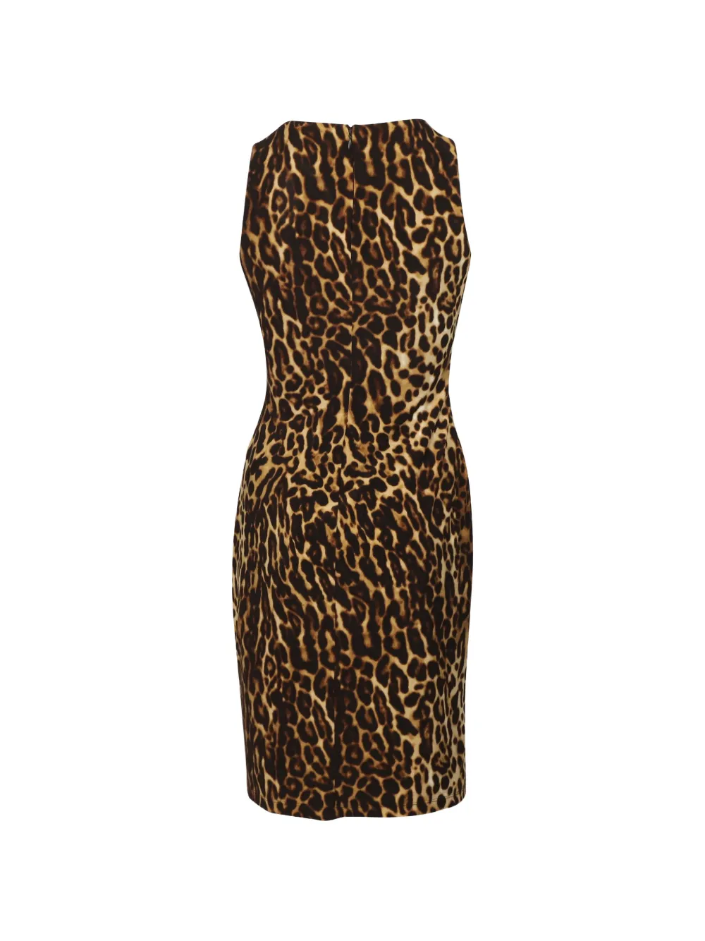Ralph Lauren Vintage leopard-print Keyhole Dress | Brown | FARFETCH