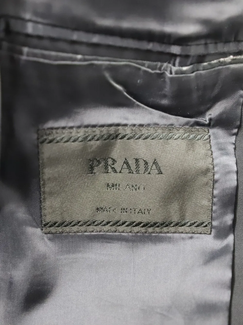 Prada Pre-Owned Single-breasted two-pocket jacket - Black - Curated ...
