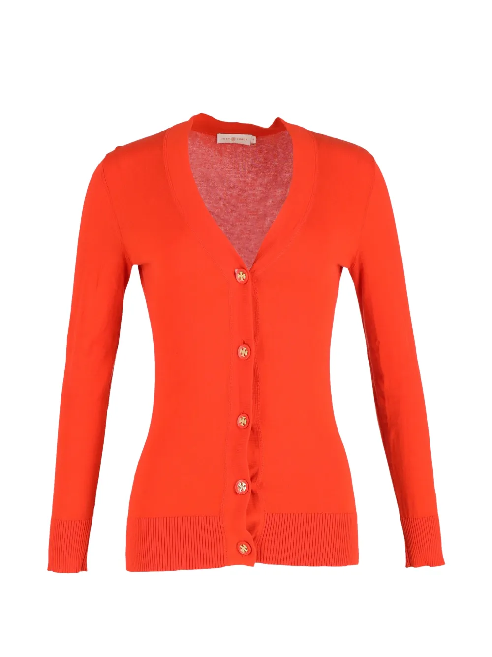 Tory Burch Simone Cardigan | Orange | FARFETCH