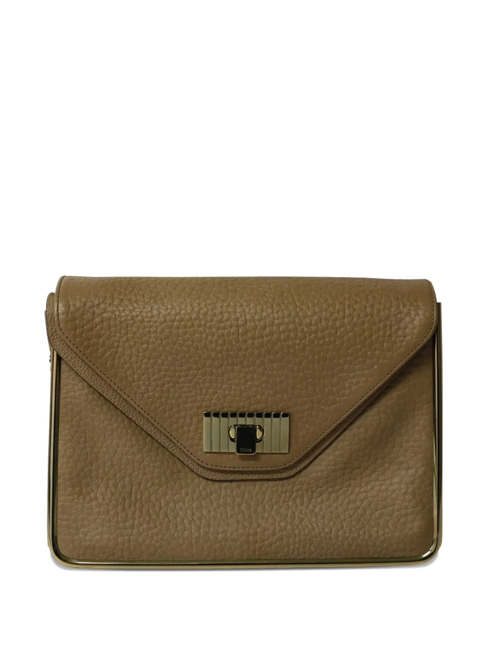 Chloé Vintage Sally Leather Shoulder Bag | Brown | FARFETCH AU