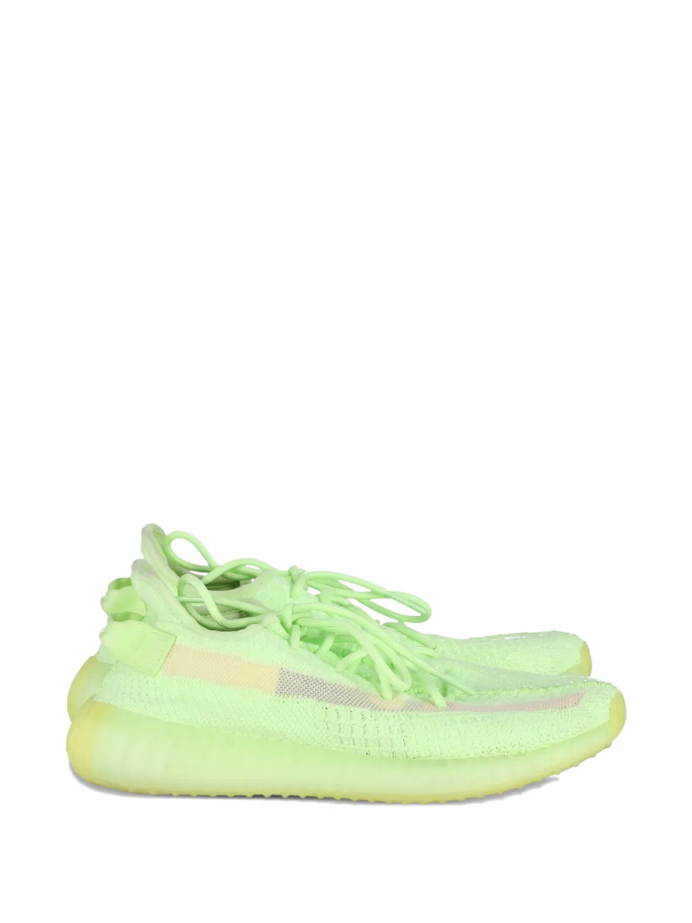 Adidas Yeezy Boost 350 v2 lace-up Fastening Sneakers | Green | FARFETCH UK