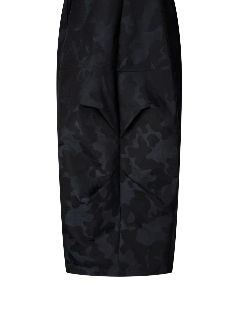 TOMBOY Camouflage Balloon Midi Skirt | Black | FARFETCH UK