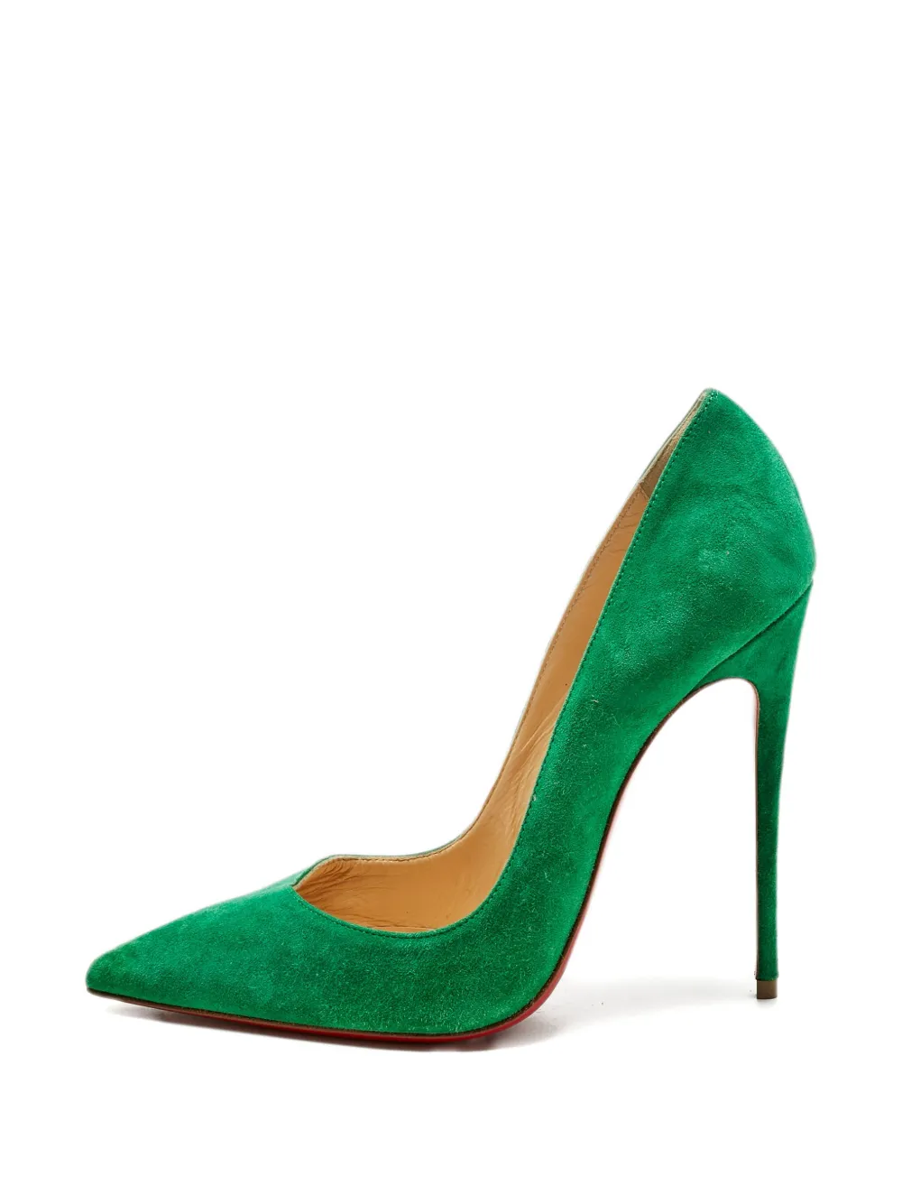 Christian Louboutin Pre-Owned So Kate Suede Pumps | Green | FARFETCH CA