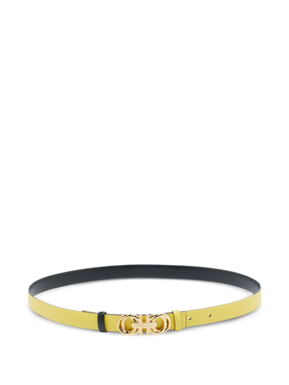 Ferragamo Pre-Owned Double Gancini Reversible Belt | 黑色 | FARFETCH CN