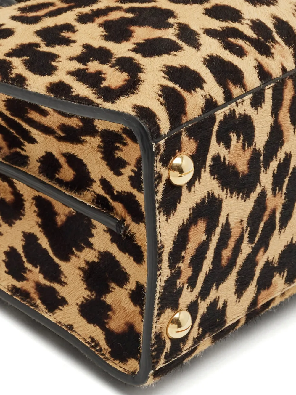 Christian Dior Pre-Owned St Honoré leopard-print Tote Bag | Neutrals ...