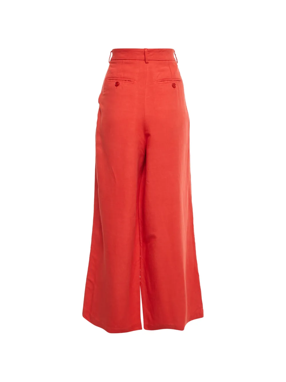 Weekend Max Mara x Lilly Aldridge Wide-Leg-Hose | Rot | FARFETCH DE