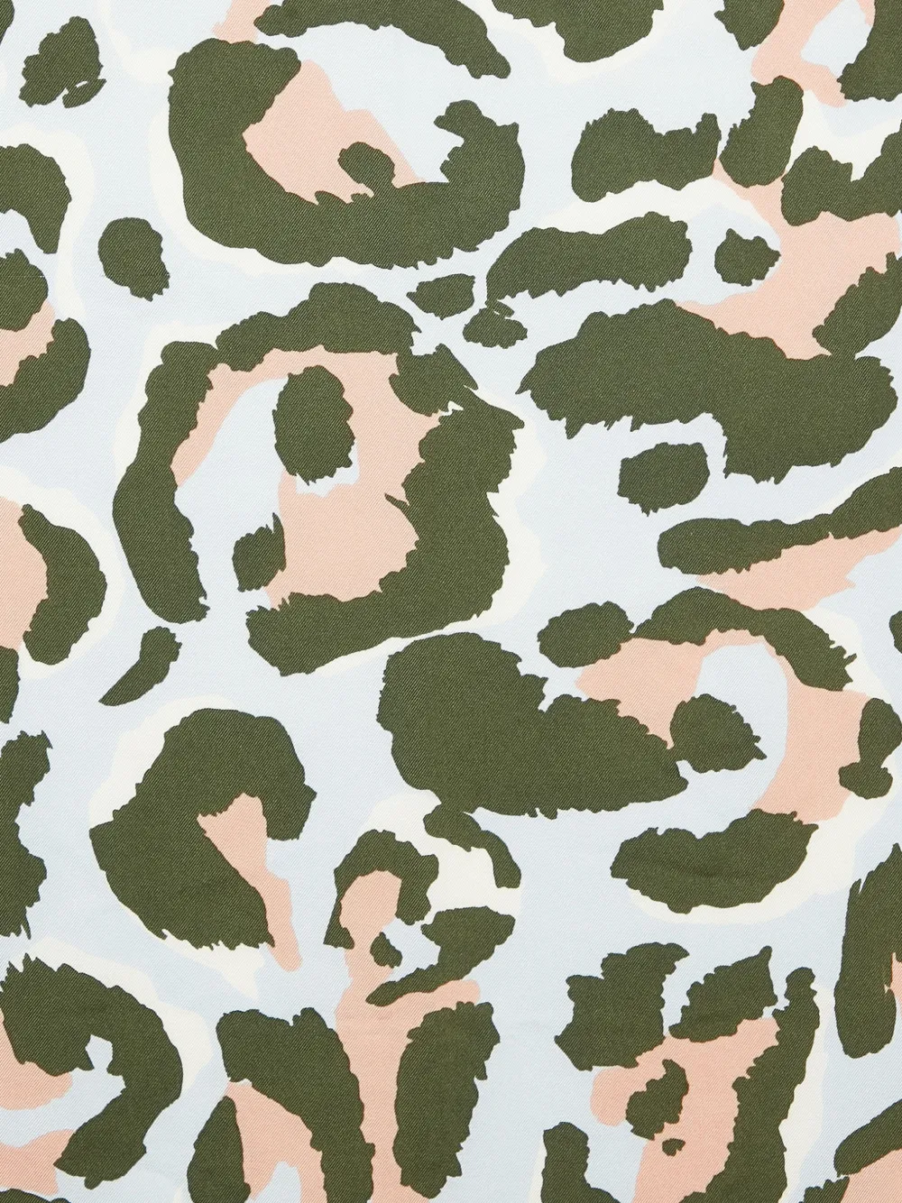 Christian Dior Pre-Owned Pink Leopard Print Silk Scarf | Neutrals ...