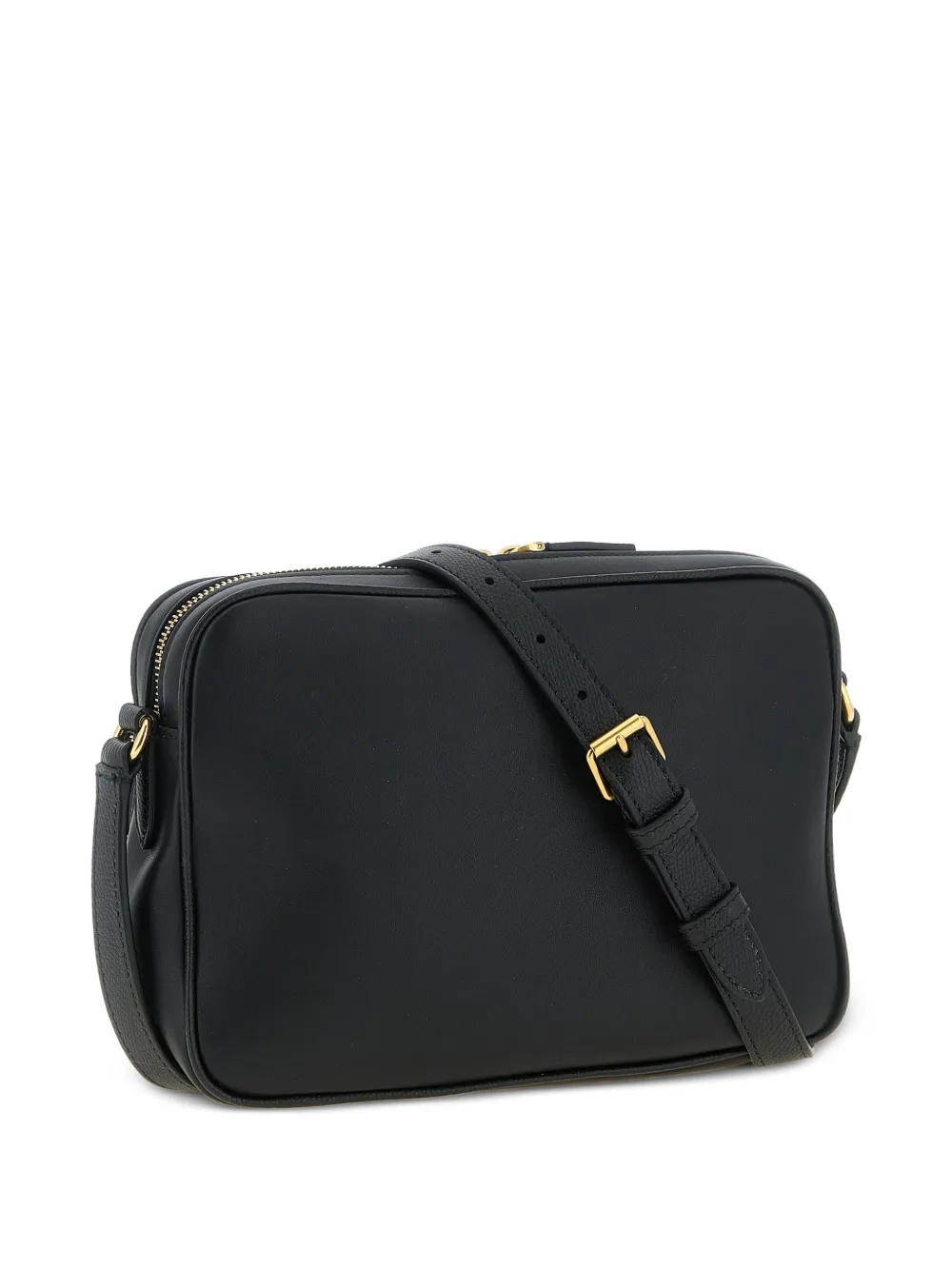 Valentino Garavani Multi Pocket Vlogo Leather Shoulder Bag | Black ...
