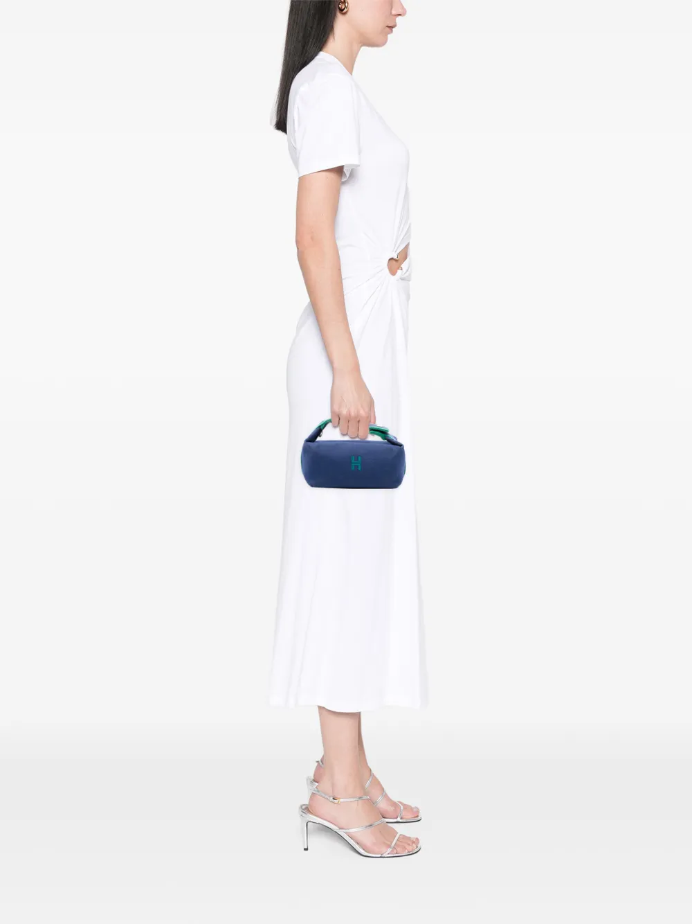 Hermès Pre-Owned 2021-2025 Small Toile Bride A Brac Case Vanity Bag ...