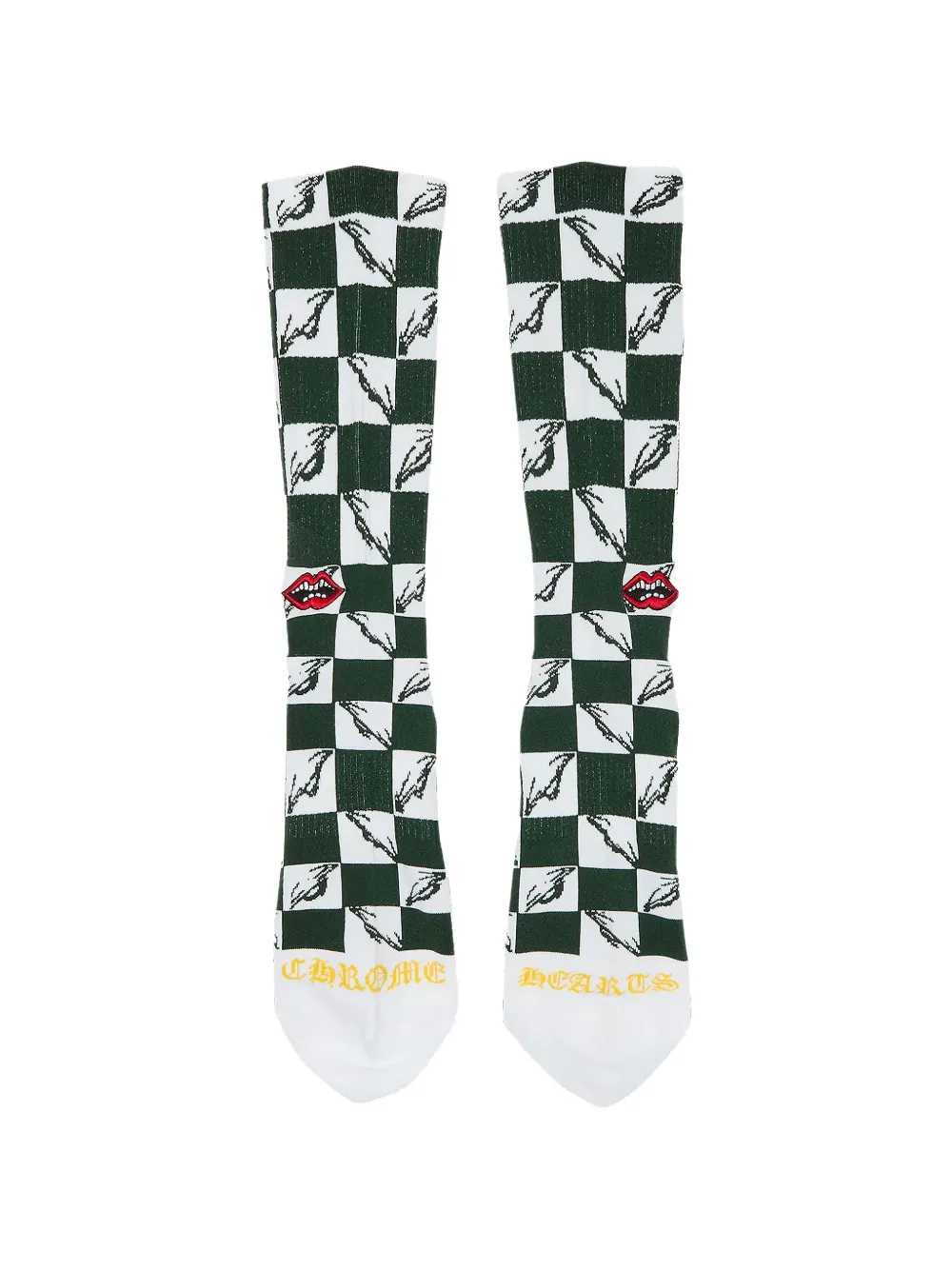 Chrome Hearts 99 Eyes Socks | Vert | FARFETCH FR
