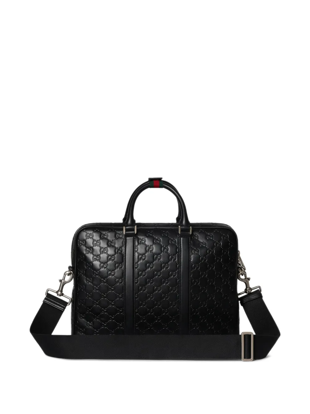 Gucci Large GG Briefcase | Black | FARFETCH
