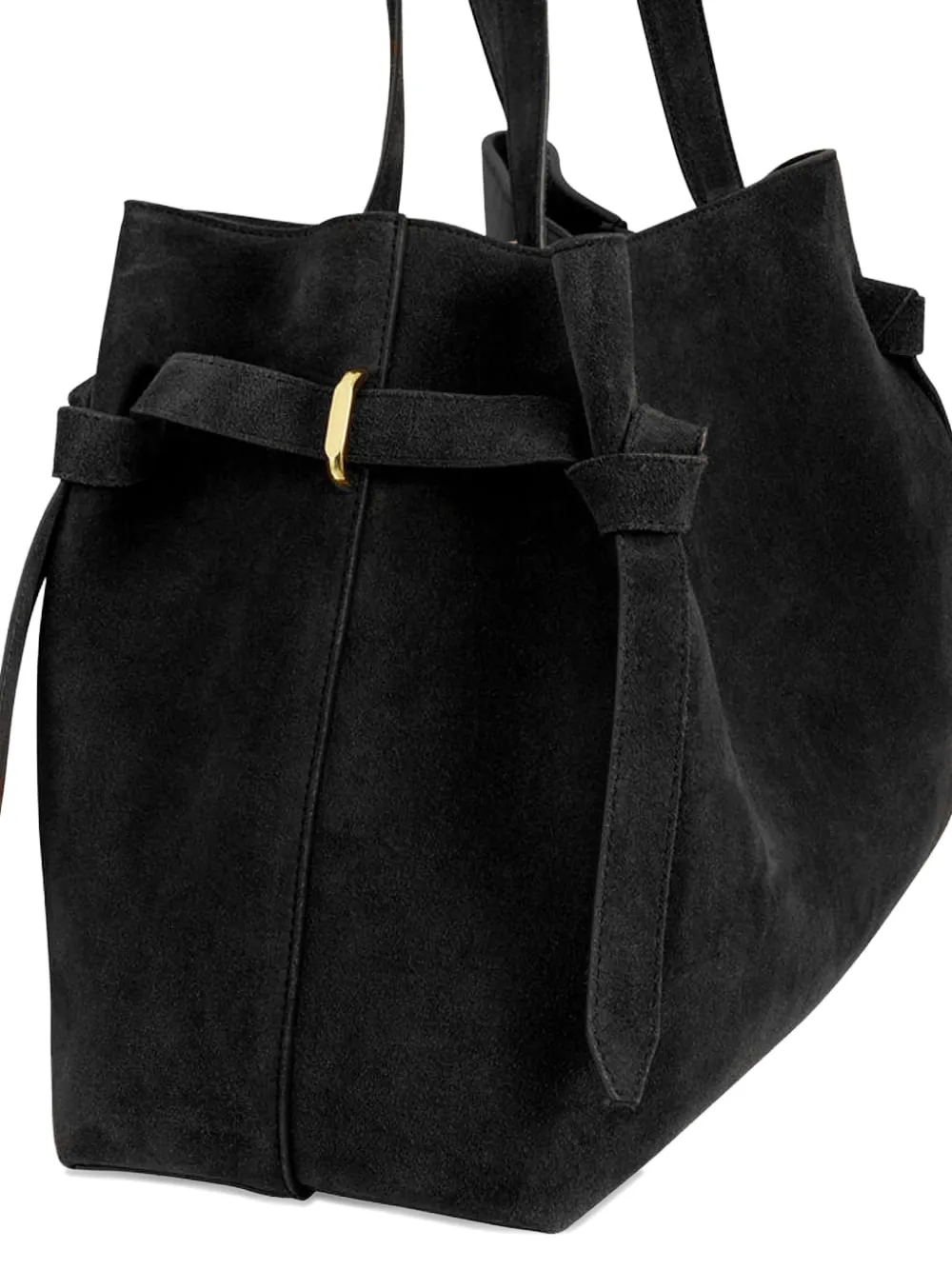 Yuzefi Gyoza knot-detail Shoulder Bag | Black | FARFETCH AU