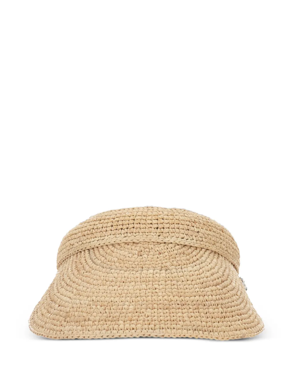 Helen Kaminski Woven Visor | Neutrals | FARFETCH AU