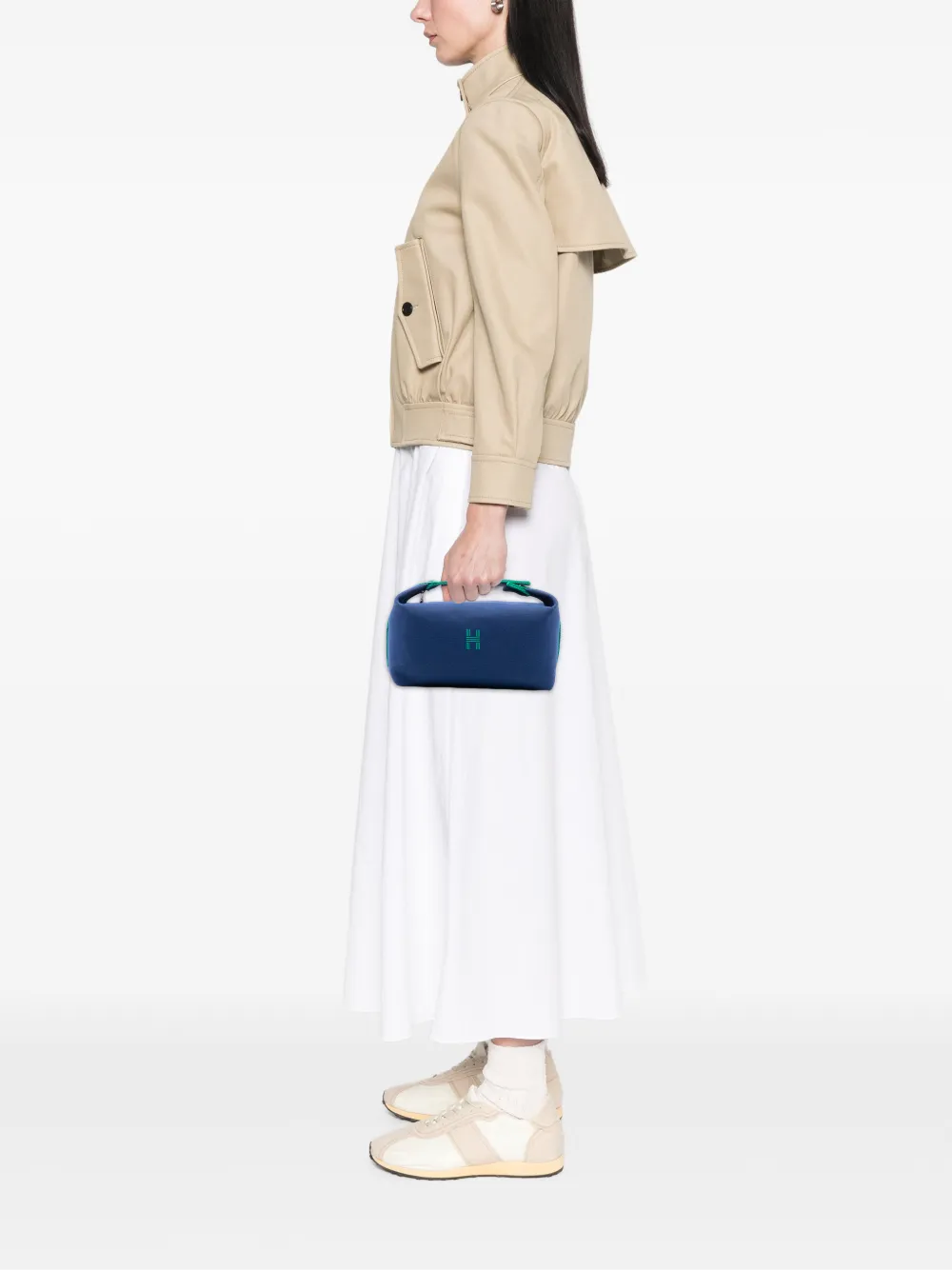 Hermès Pre-Owned 2021-2025 Large Toile Bride A Brac Case Vanity Bag ...