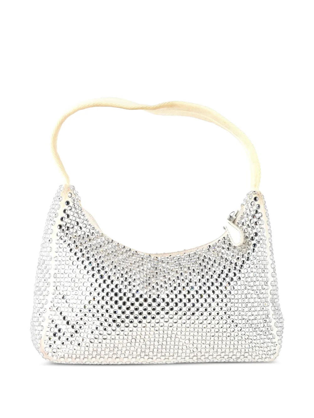 Prada Pre-Owned Mini Re-Edition 2000 Shoulder Bag | White | FARFETCH