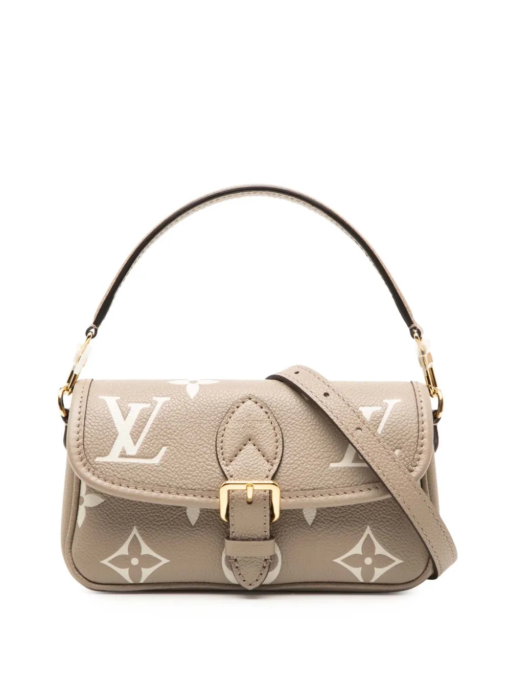 Louis Vuitton Pre-Owned 2021-2025 Nano Bicolor Monogram Empreinte Giant ...