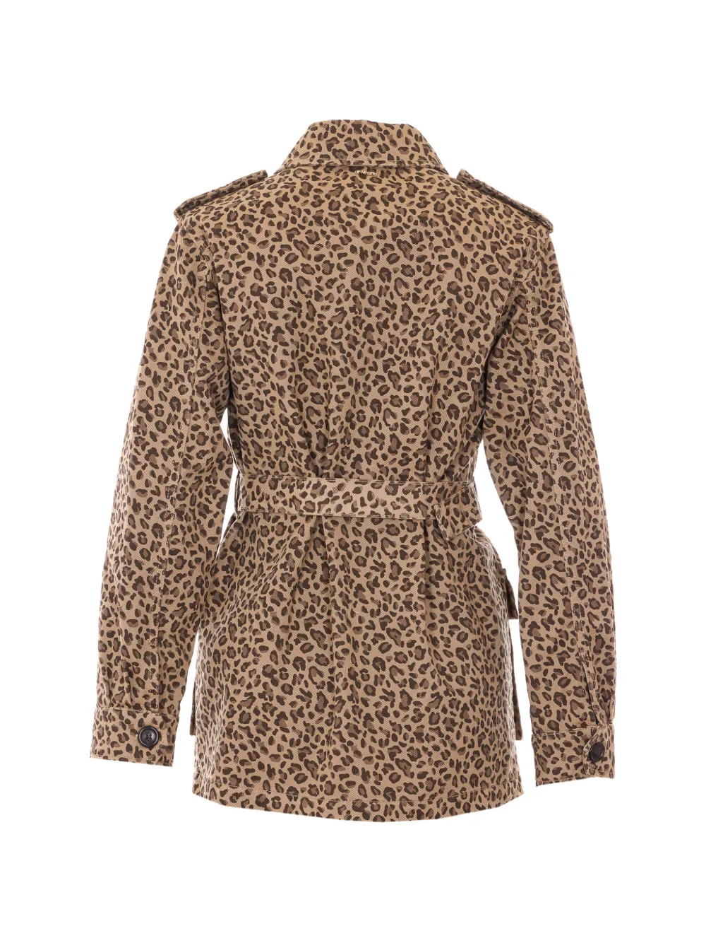 TWINSET leopard-pattern Jacket | Neutrals | FARFETCH