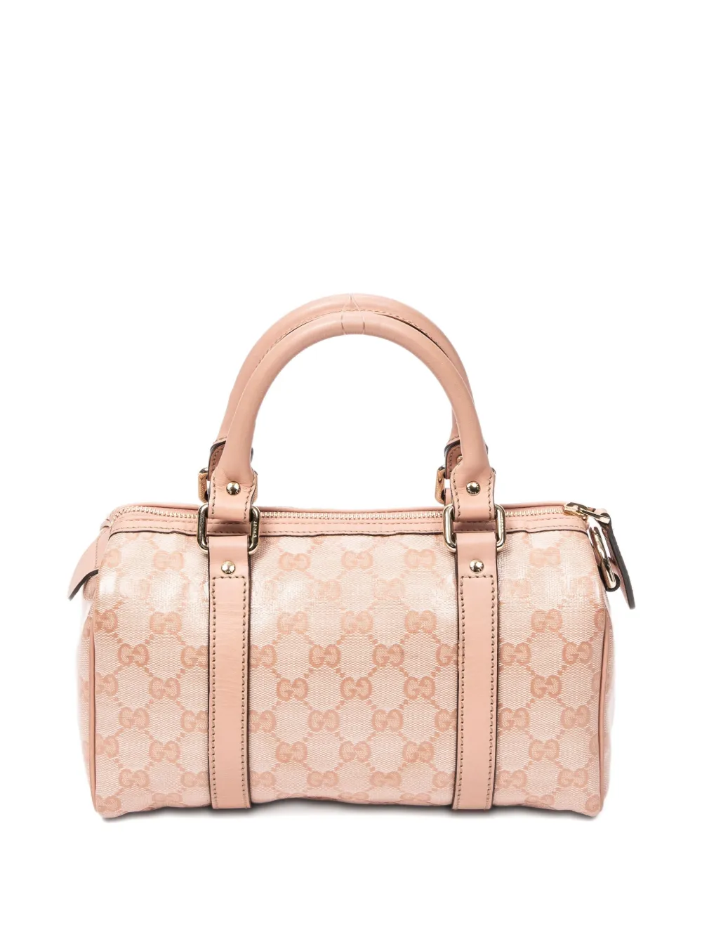 Gucci Pre-Owned Joy Boston logo迷你手提包 | 粉色 | FARFETCH CN